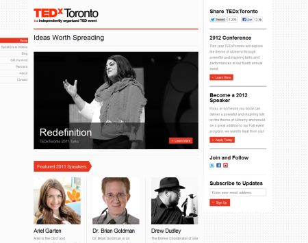 TedxToronto signs on with Rethink » Strategy