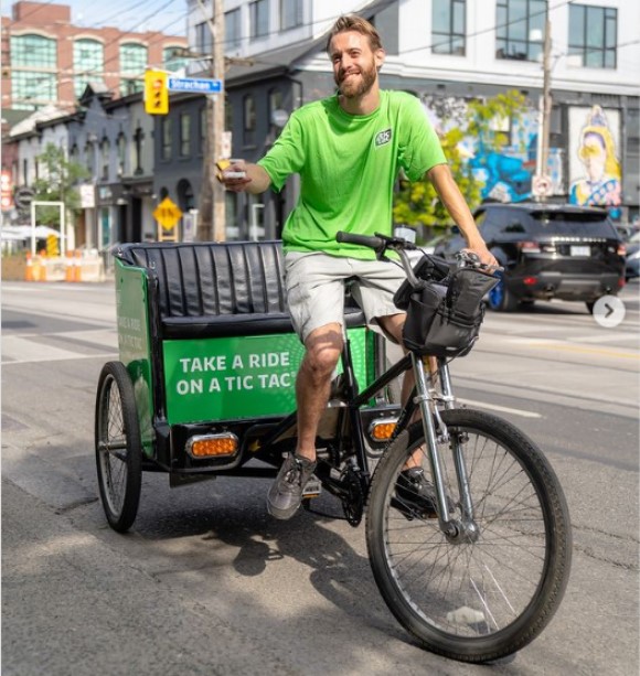 Tic Tac hits the streets in pedicabs » Strategy